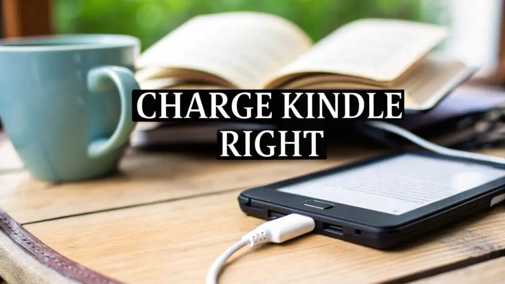 How To Charge A Kindle For Maximum Battery Life