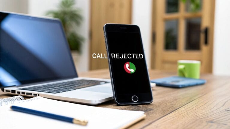 Call Rejected Means: What It Is & How To Fix It